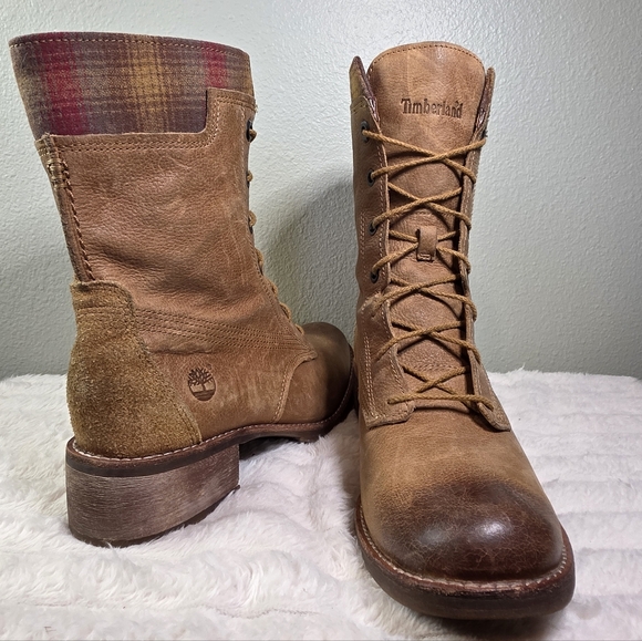 Timberland | Shoes | Nwot Timberlandpendelton Colab Leather Boots ...